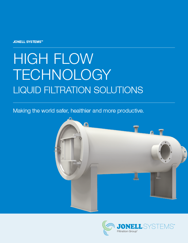 High Flow Technology for Oil & Gas Liquid Filtration by Jonell Systems