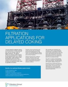 Filtration Applications | Datasheets | Jonell Systems