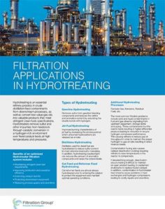 Filtration Applications | Datasheets | Jonell Systems