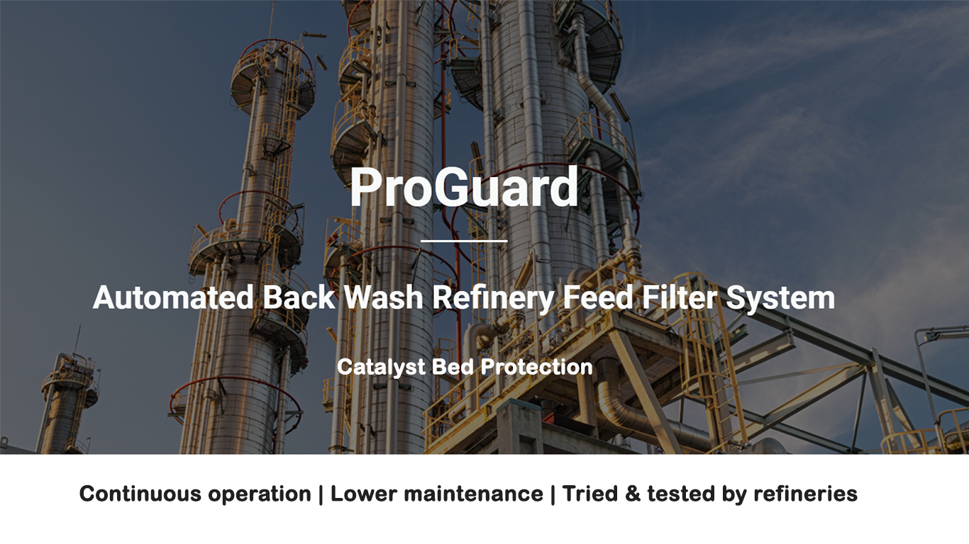 ProGuard | Automated Backwash Refinery Feed Filter by Jonell Systems